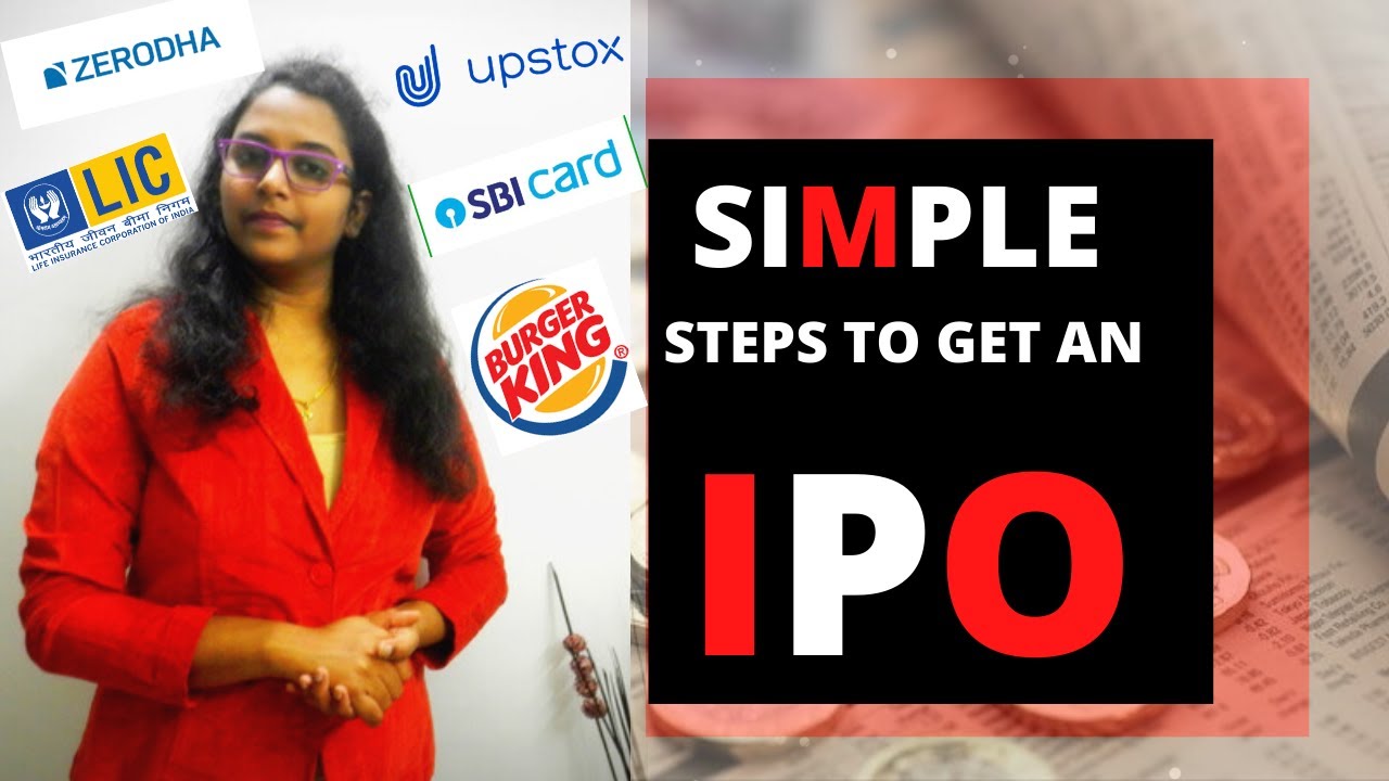 SIMPLE STEPS TO GET AN IPO || How to apply IPO || SBI CARDS IPO || LIC ...