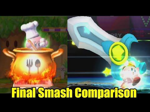 Final Smash Comparison: Super Smash Bros Wii U/Brawl 1080p HD (Graphics ...