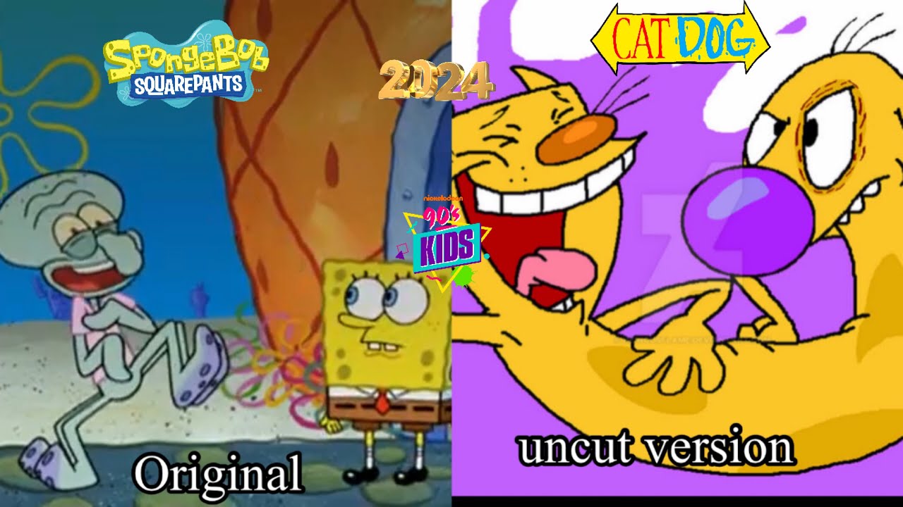 CatDog/SpongeBob in 2024: the broken Laugh box original x uncut ...