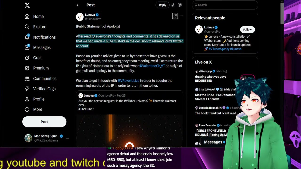 [Vtuber] Do not toot in my direction - YouTube