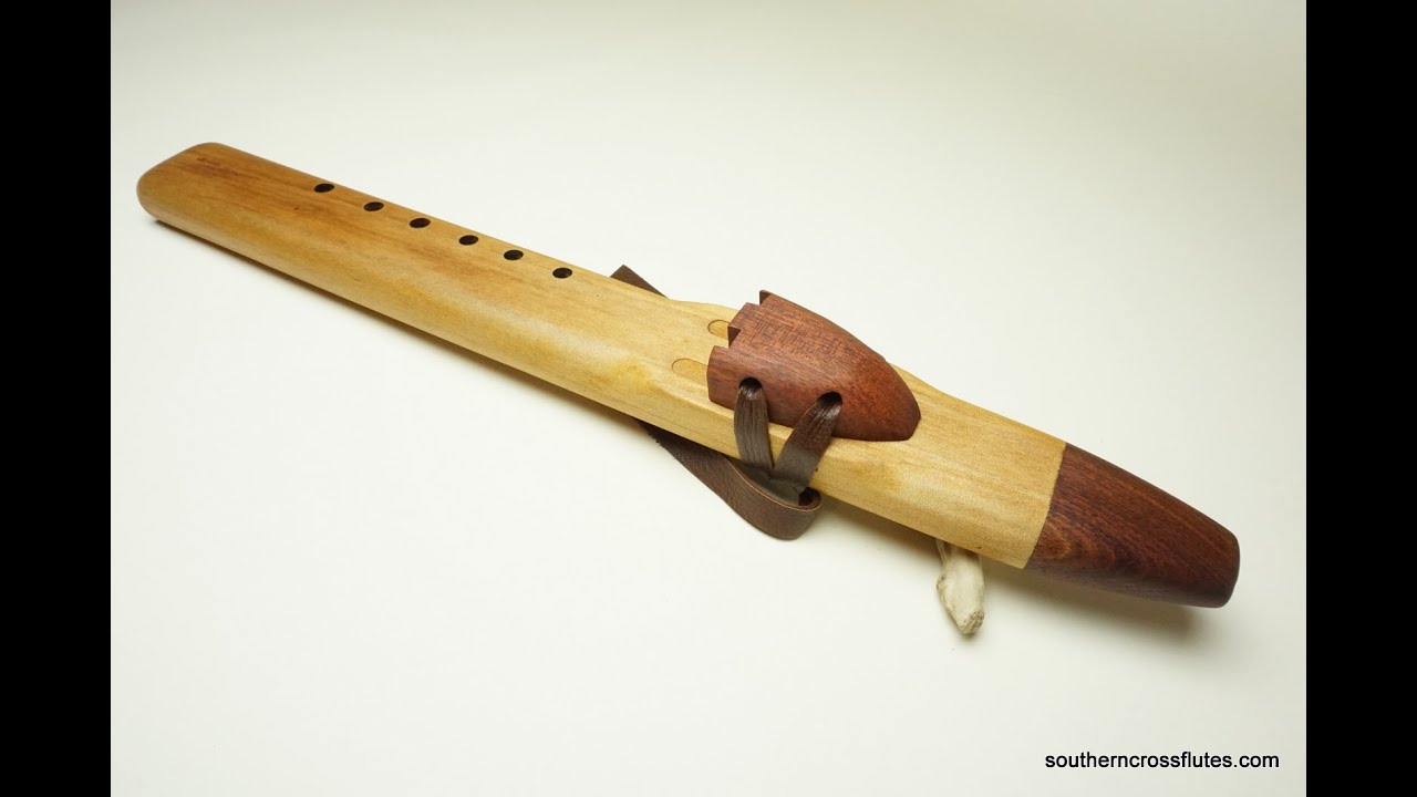 Am Drone Flute - Kauri - Southern Cross Flutes - YouTube