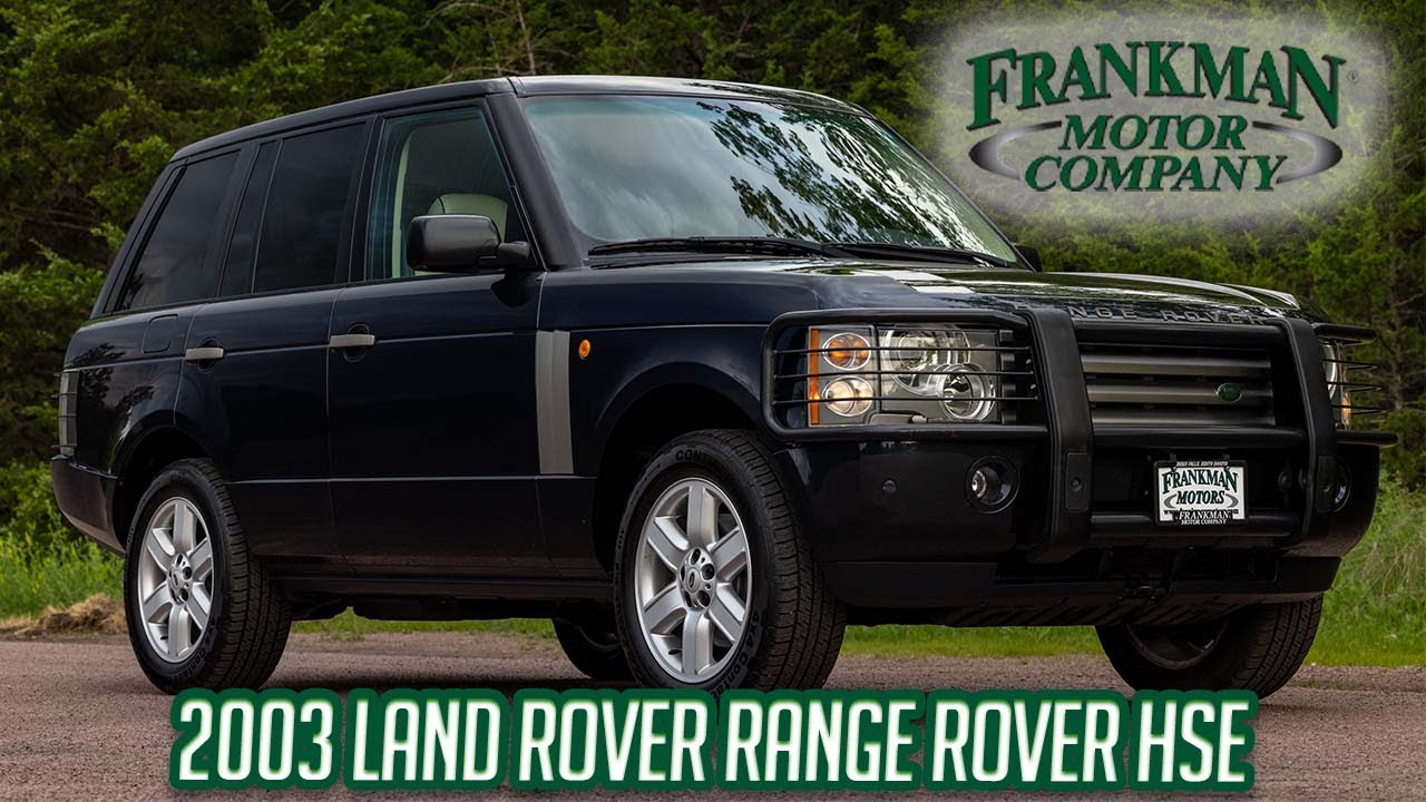 64K Mile 2003 Land Rover Range Rover HSE | Adriatic Blue Luxury & Power ...