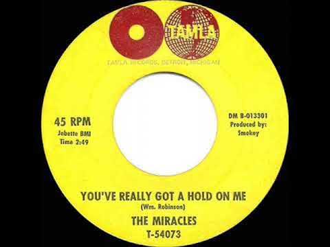 Smokey Robinson & The Miracles - You Really Got A Hold On Me - YouTube