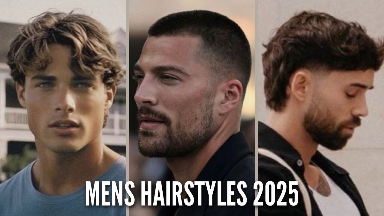 BEST Men’s Hairstyles for 2025 (no fades) - YouTube