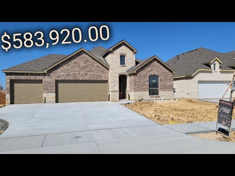 Plan 1529 by American Legend Homes in M3 Ranch / Mansfield tx - YouTube