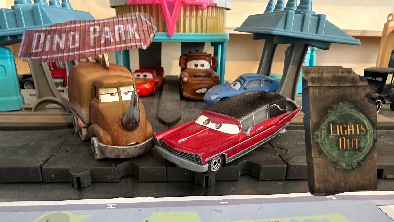 Mattel Disney Pixar Cars on the Road 2023 Quadratorquosaur and Randy ...