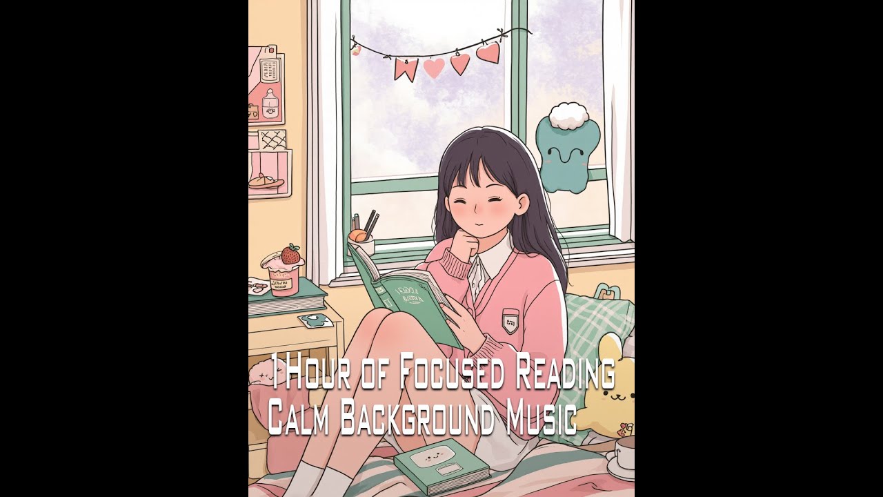 One Hour of Focused Reading: Calm Background Music - YouTube
