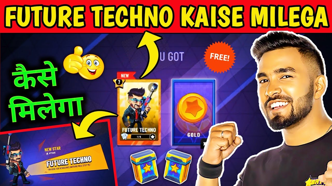 FUTURE TECHNO KAISE NIKALE🤔 || FUTURE TECHNO FREE ME KAISE LE || BATTLE STARS - YouTube