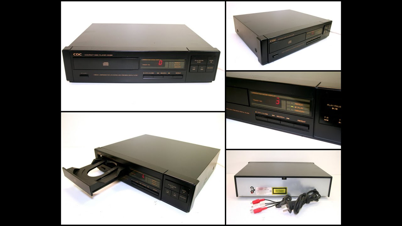 CDC CD391 3-Beam LaserDiode Compact Disc CD Player (Made in Japan ...