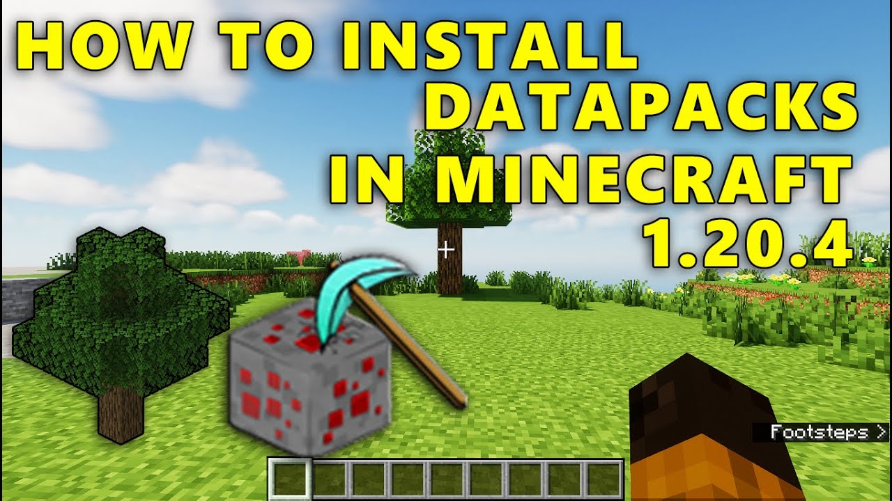 How to Install DataPacks in Minecraft 1.20.4 – Easy Process of Installation - YouTube