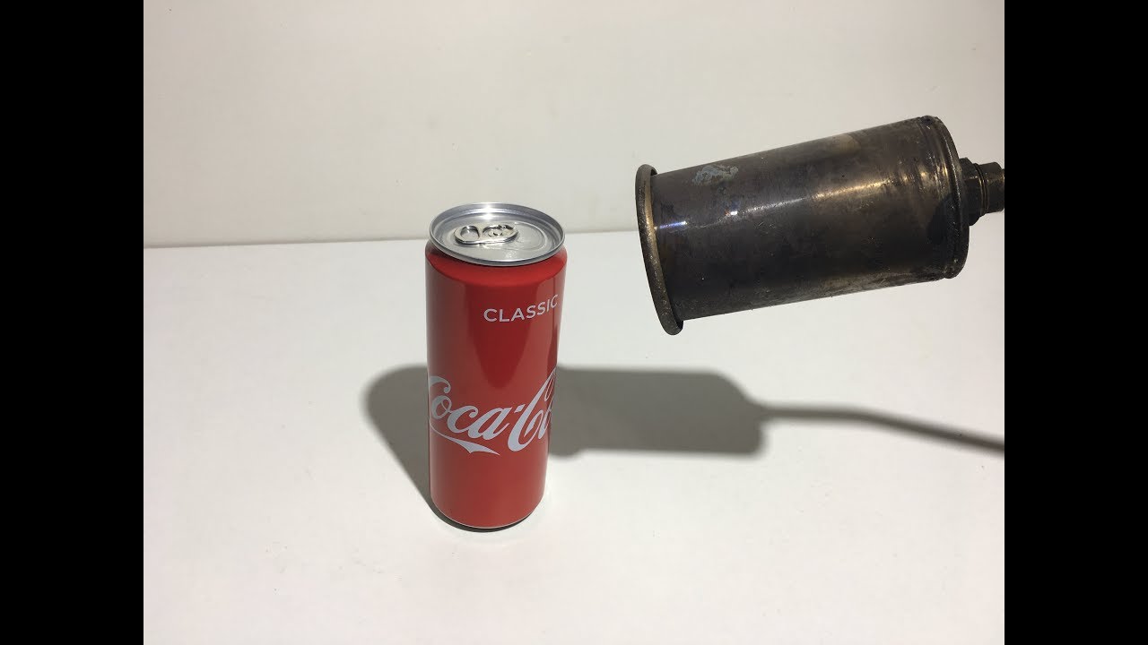 C&B: COCA-COLA VS GAS BURNER - YouTube