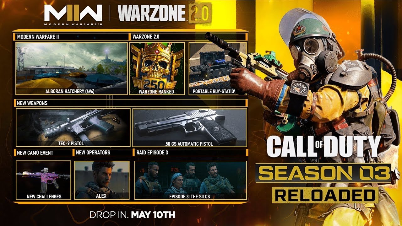 LIVE - NEW MW 2 SEASON 3 RELOADED UPDATE BIG CHANGES IS CRAZY ,ZOMBIES ...