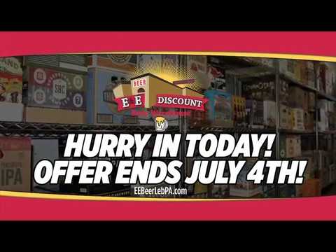 E & E Discount Beer Warehouse, Summer Fun Sale, 2016