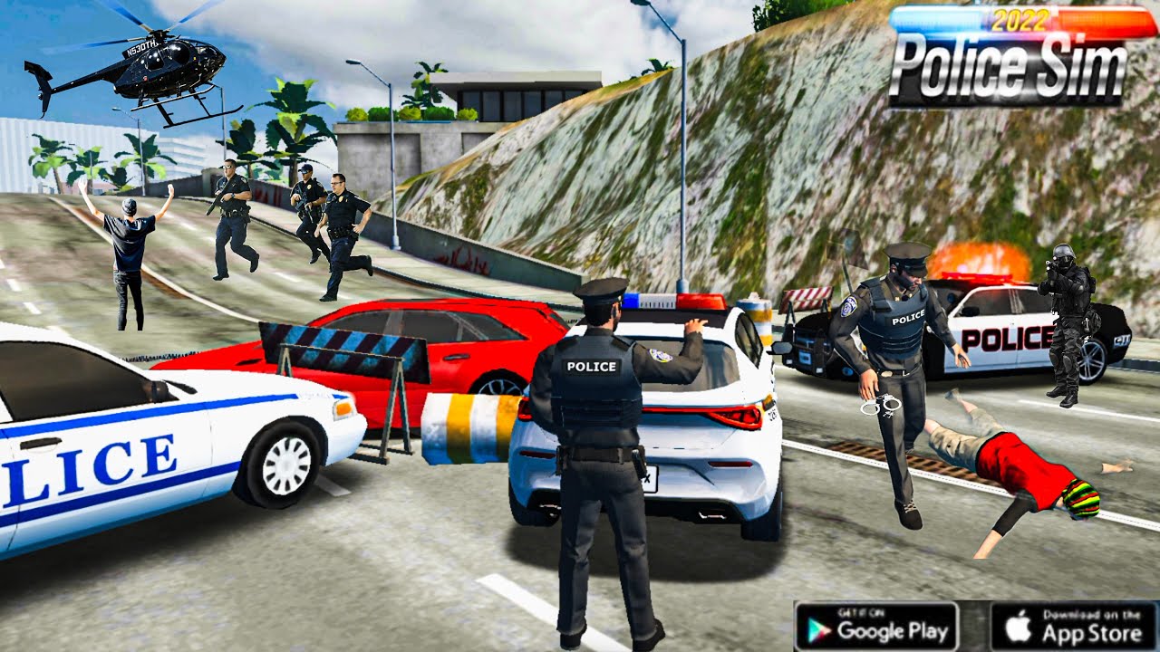 Police Sim 2022 : 1st day of Police job and Arrest the criminals ...