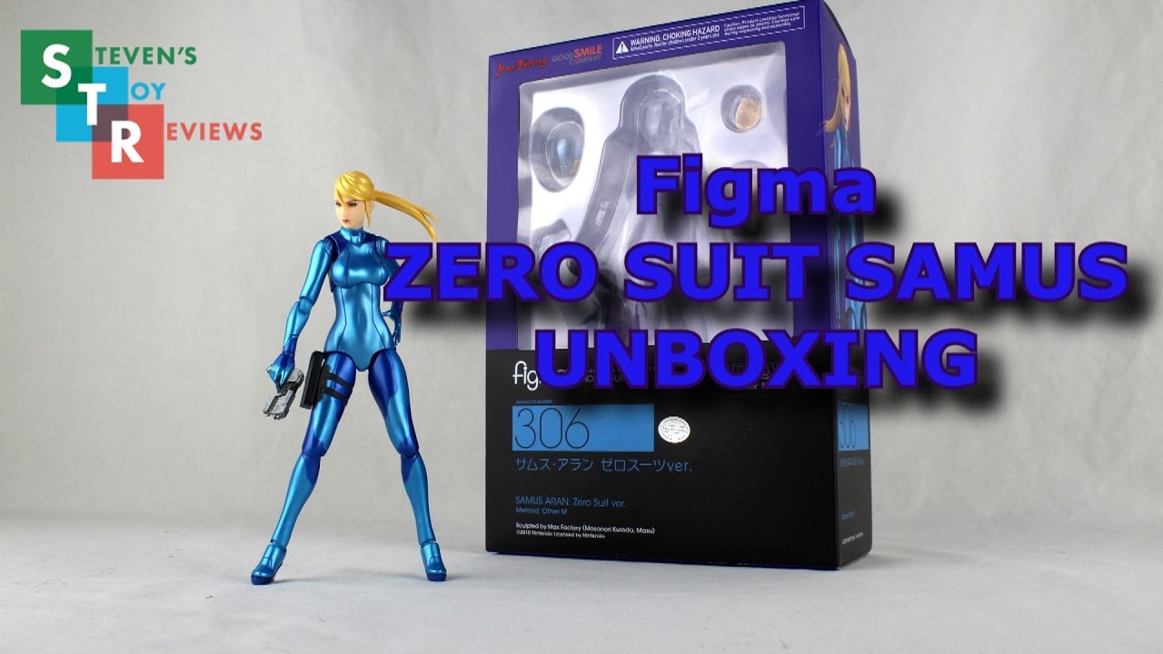 Figma Zero Suit Samus Unboxing - YouTube