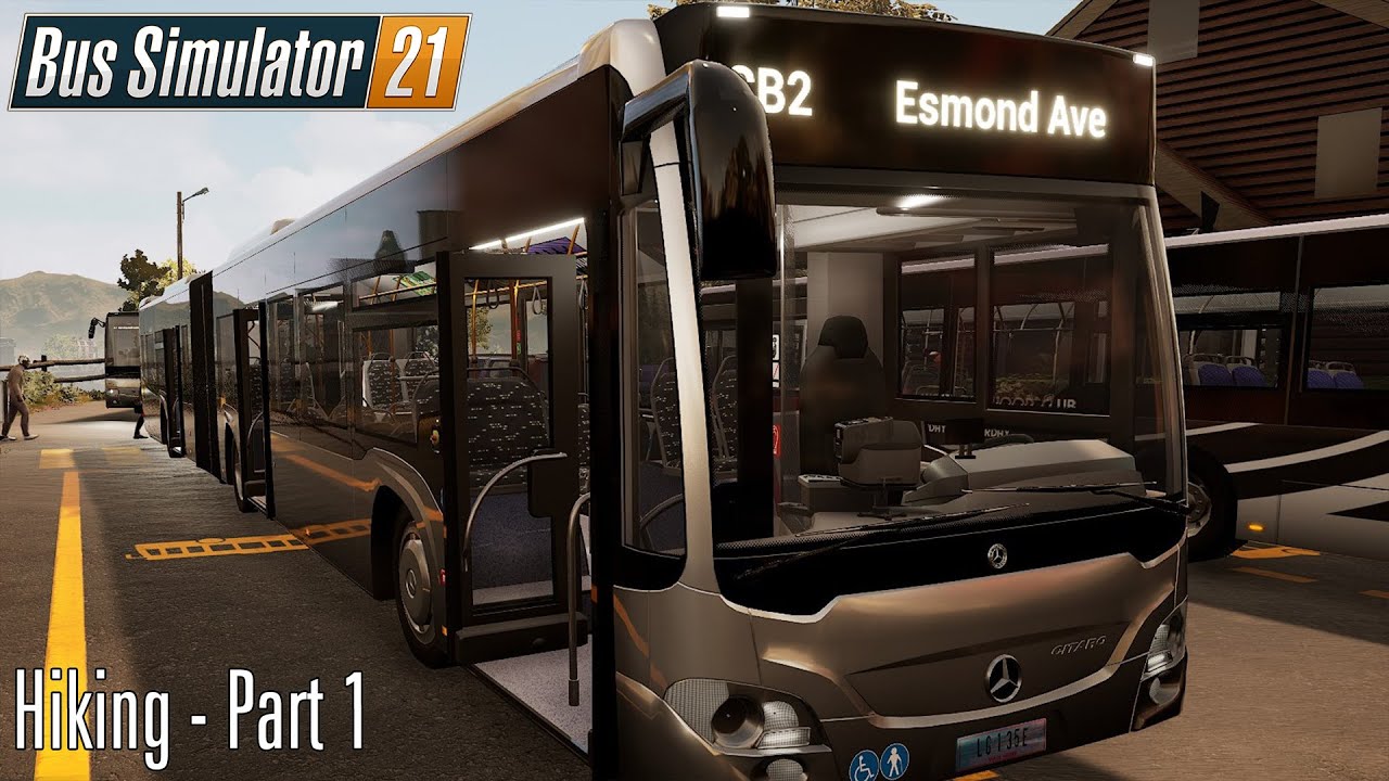 Bus Simulator 21 Angel Shores Career - #14 Hiking - Part 1 - YouTube