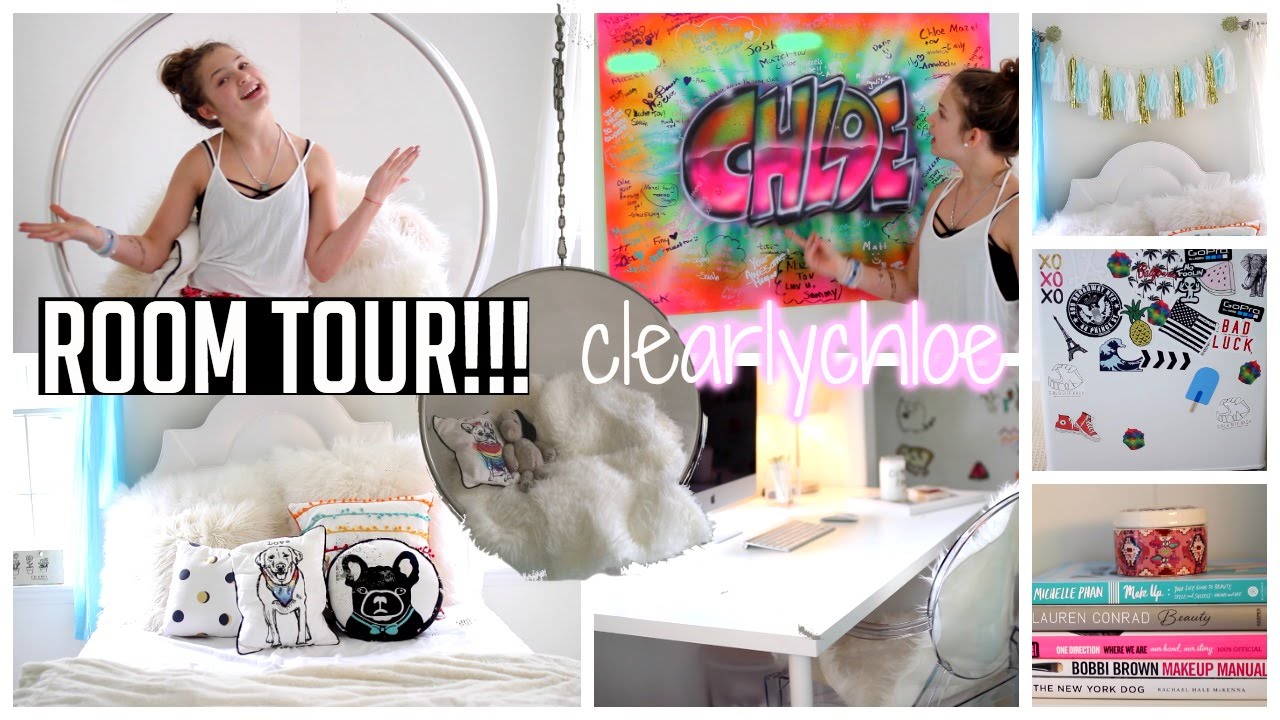 ROOM TOUR 2015!! ♡ ClearlyChloe - YouTube