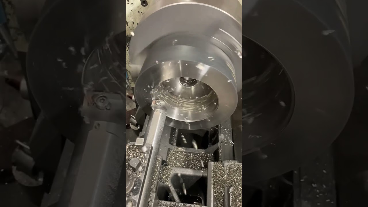 turning machin work - YouTube