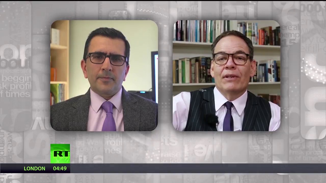 Dr Bob Gill on the Keiser Report discussing The Great NHS Heist - YouTube