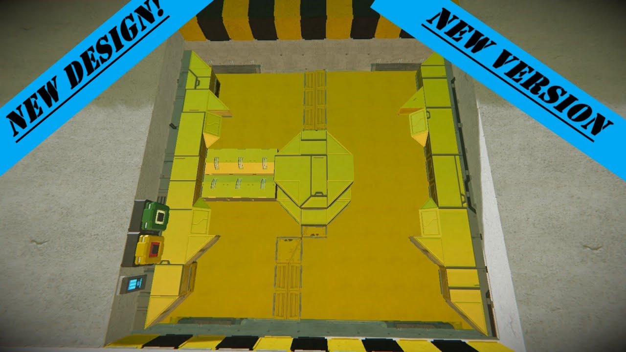 Code Lyoko Meet Space Engineers : Elevator Door / Lab Door - YouTube