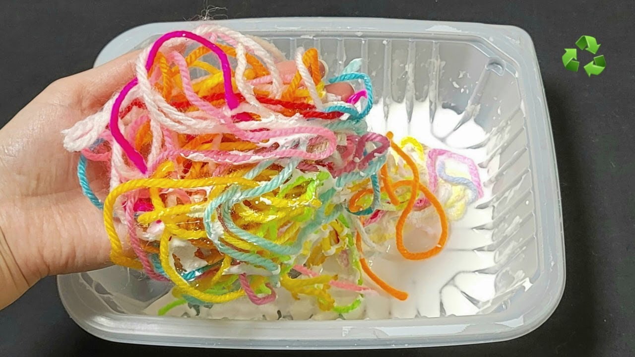 Mix glue with thread, you will not believe the incredible results. Home ...