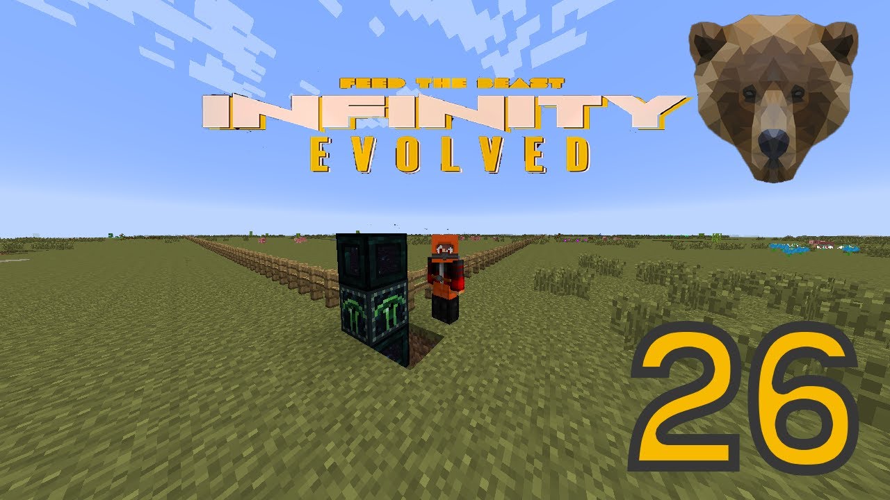 Minecraft: FTB Infinity Evolved EP 26 - Large Ender Quarry + QED ...