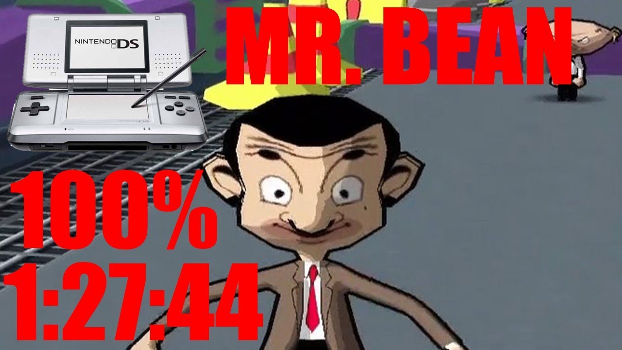 [WR] Mr. Bean DS 100% In 1:27:44 - YouTube