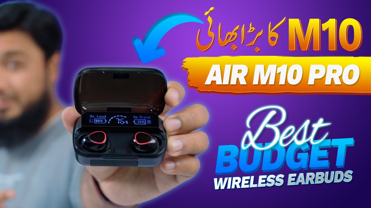NEW Air M10 Pro TWS Earbuds 2023 Review and Price - YouTube