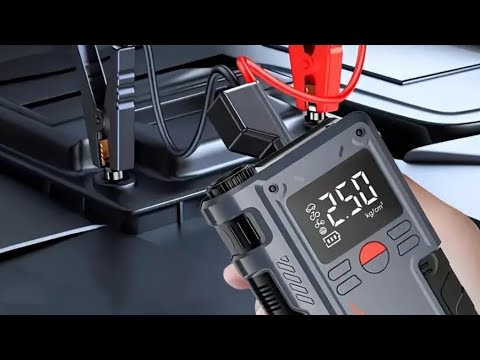 TEMU I Portable Air Compressor Starter 5-in-1 Wireless Car Battery Jump ...