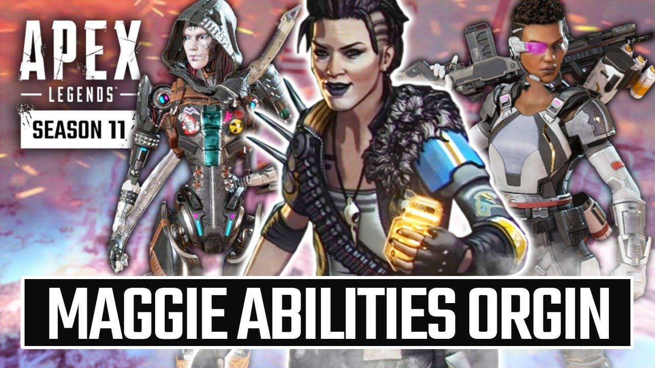 Apex Legends Maggie Abilities Origin and Evolution - YouTube