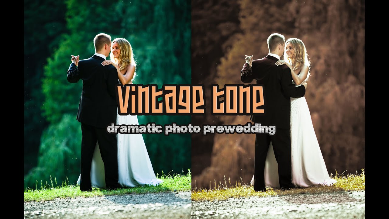 Photoshop Tutorial Vintage Tone - Dramatic Color Effect Photo ...