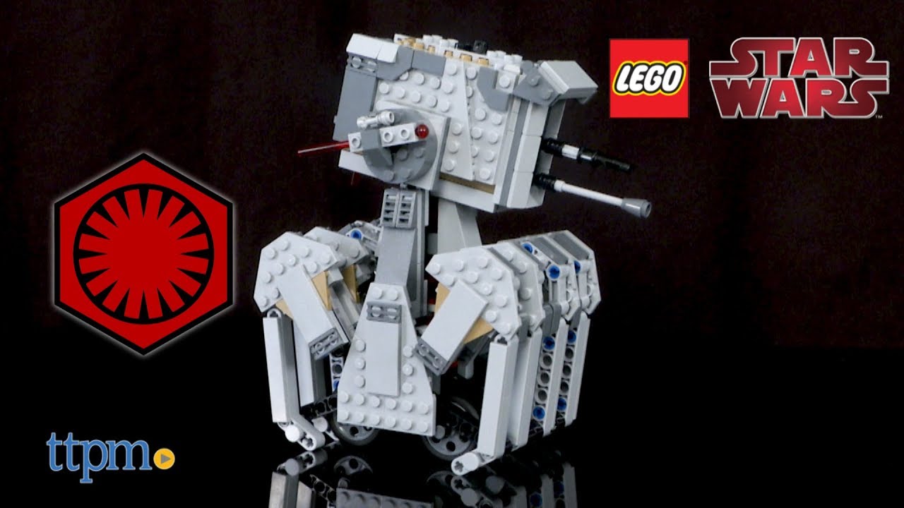 LEGO Star Wars: The Last Jedi First Order Heavy Scout Walker from LEGO ...