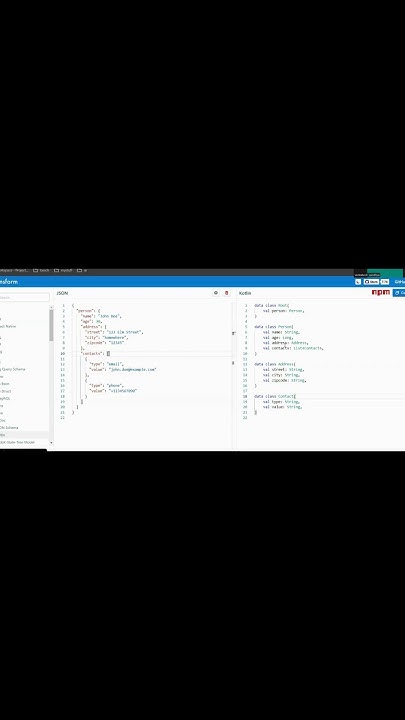 Convert Json To Pojo Or Data Class Kotlin Programminglanguage Kotlintutorils Java Coding 
