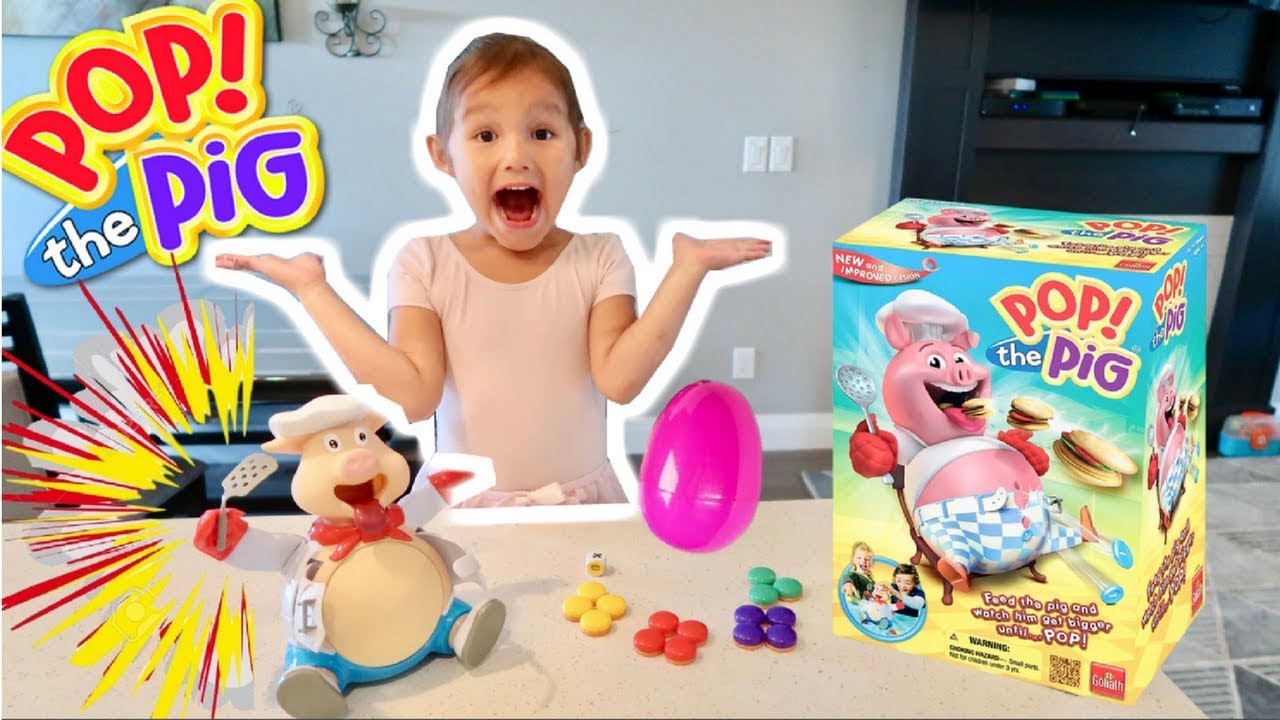 Pop The Pig Family Fun Games for Kids with Prizes - YouTube