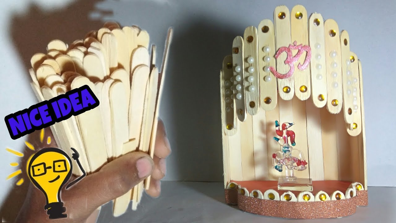 Wow! Amazing new ice stick craft | how to make ice stick crafts - YouTube