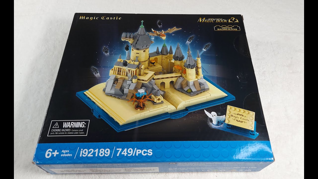 Magic Castle Magic Book ( Hogwarts ) Building Blocks ( Not Lego ...