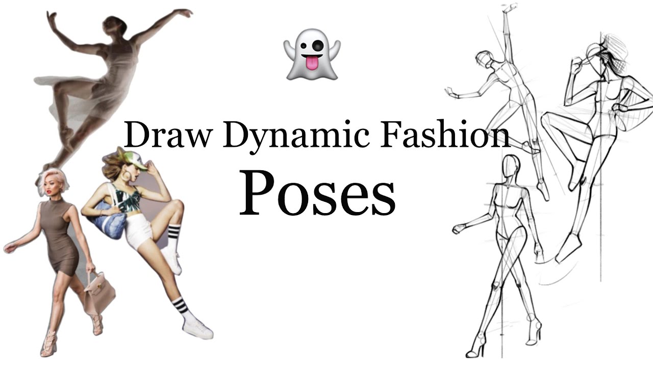 Part 3: Draw Dynamic Fashion Poses - YouTube