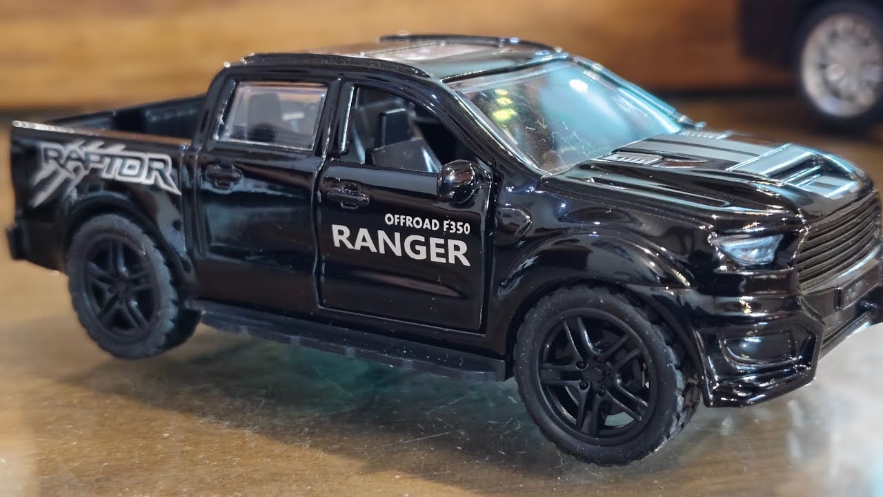 Ford Ranger Raptor 1:24 Scale Diecast Model Car Unboxing - YouTube