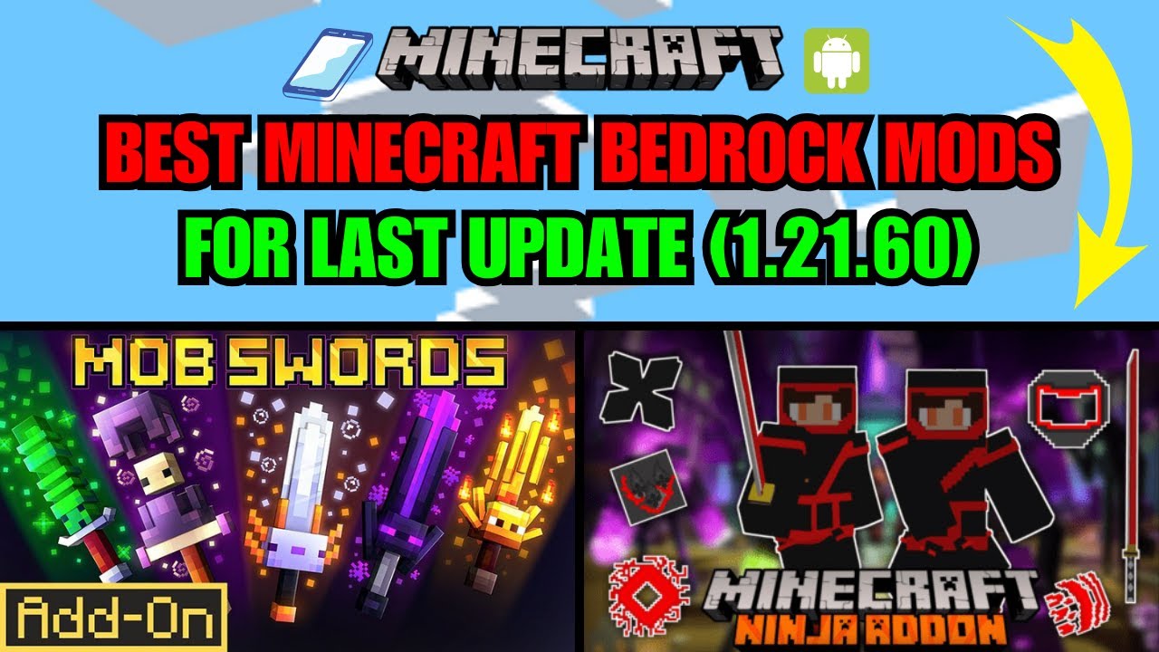 Best Useful Minecraft Bedrock Mods for Update 1.21.60 – Download Now ...