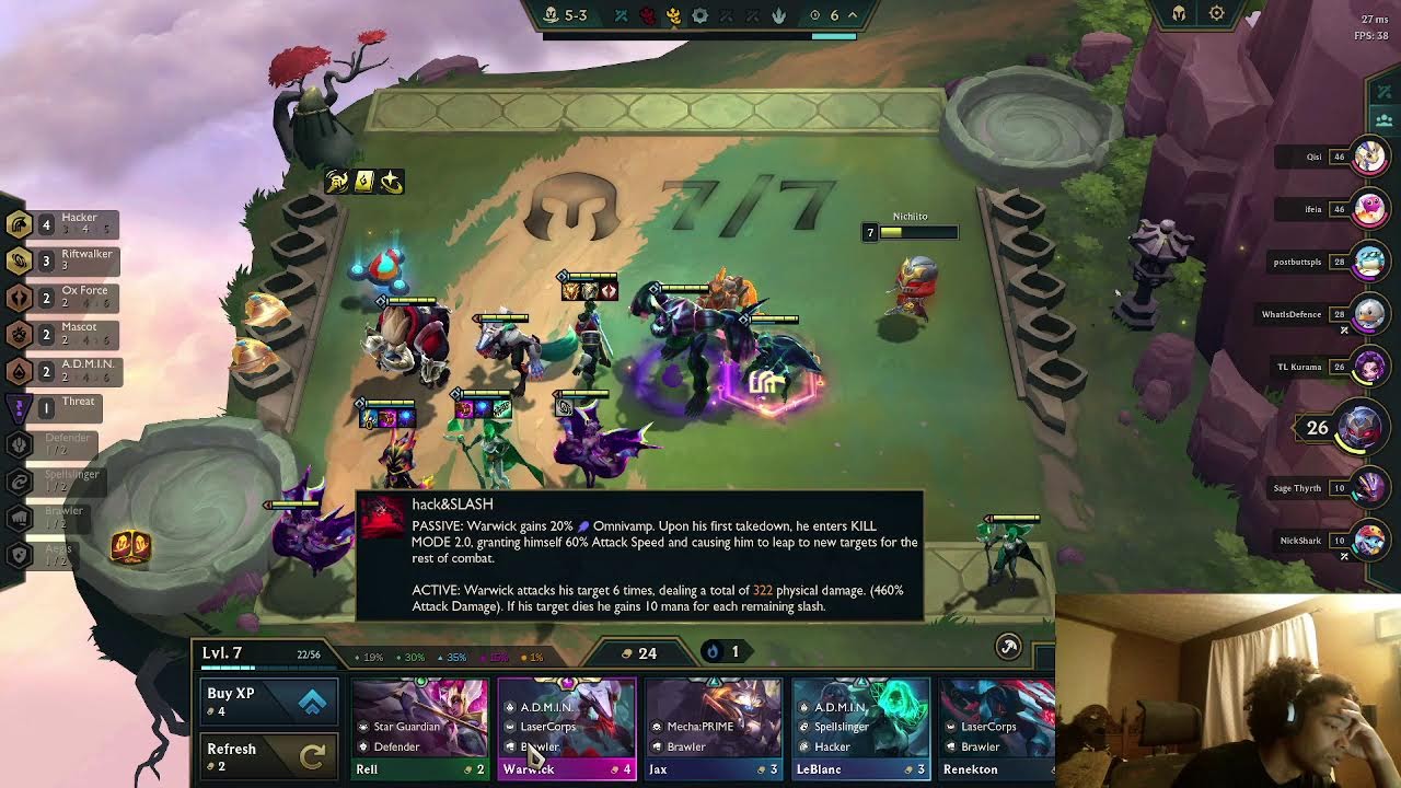 Playing some double up TFT - YouTube