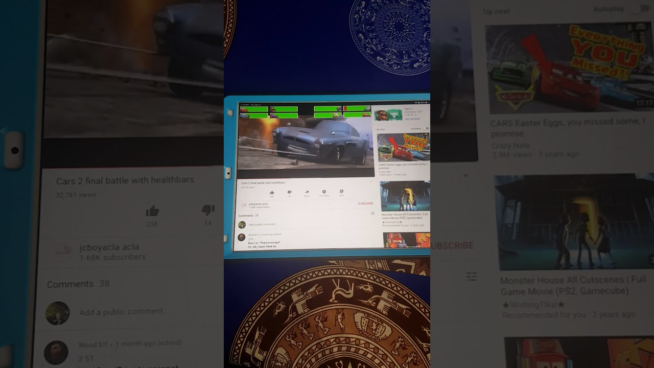 cars 2 final battle with healthbars - YouTube