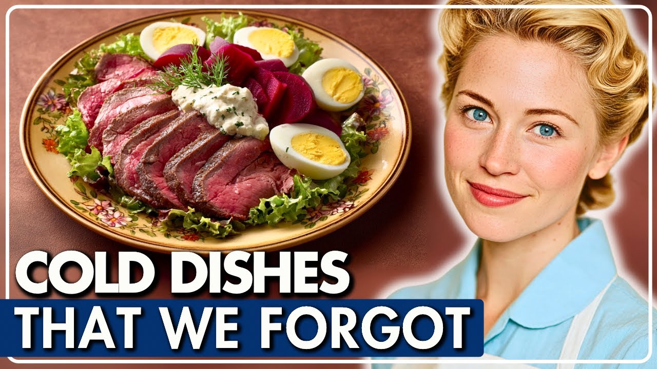 30 Forgotten Cold Dishes No One Makes Anymore - YouTube