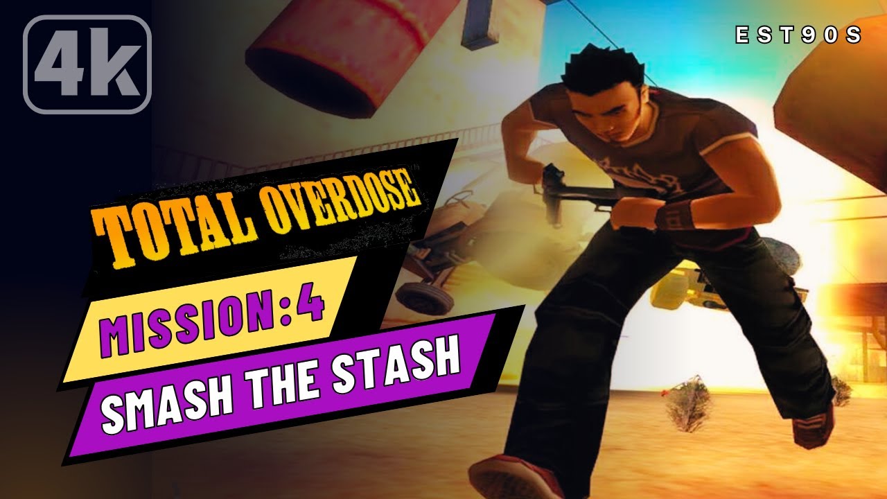 Total Overdose Mission 4 Smash The Stash in 4KHDR - YouTube