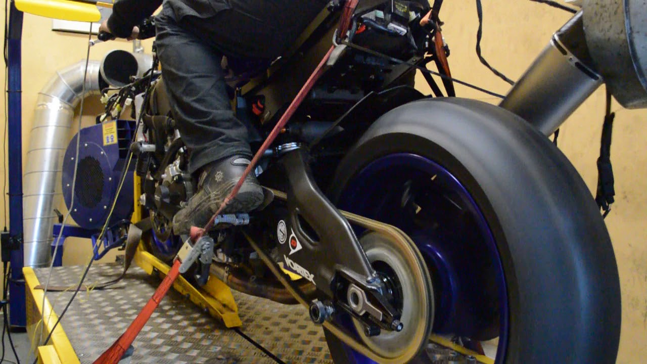 2016 R1 Launch control, auto blipper and pit limiter test - YouTube