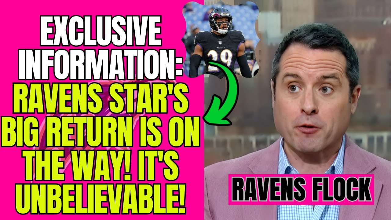 🏈🔥LATEST NEWS! RAVENS LEADING CORNERBACK READY TO RETURN IN 2024 ...