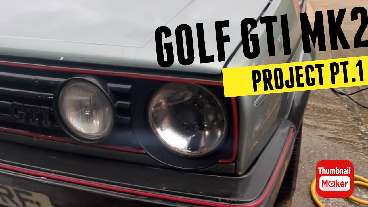 Golf GTI MK2 - project car - YouTube