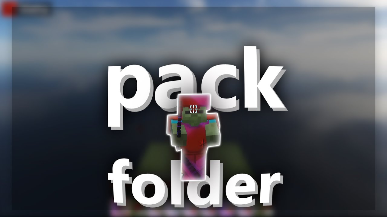 Pack Folder | 33+ Packs (+ private packs) - YouTube
