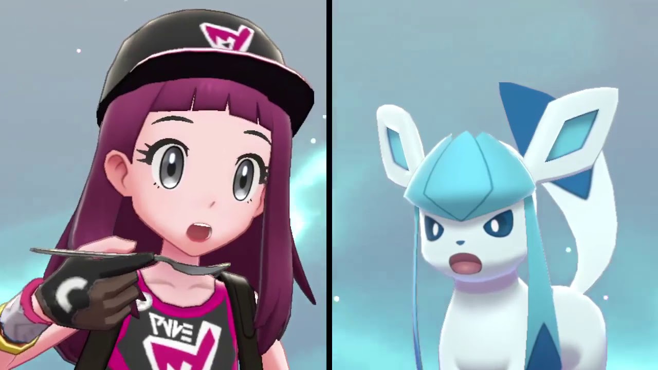 Glaceon is SO CUTE! - Cooking in Pokemon SW/SH - YouTube