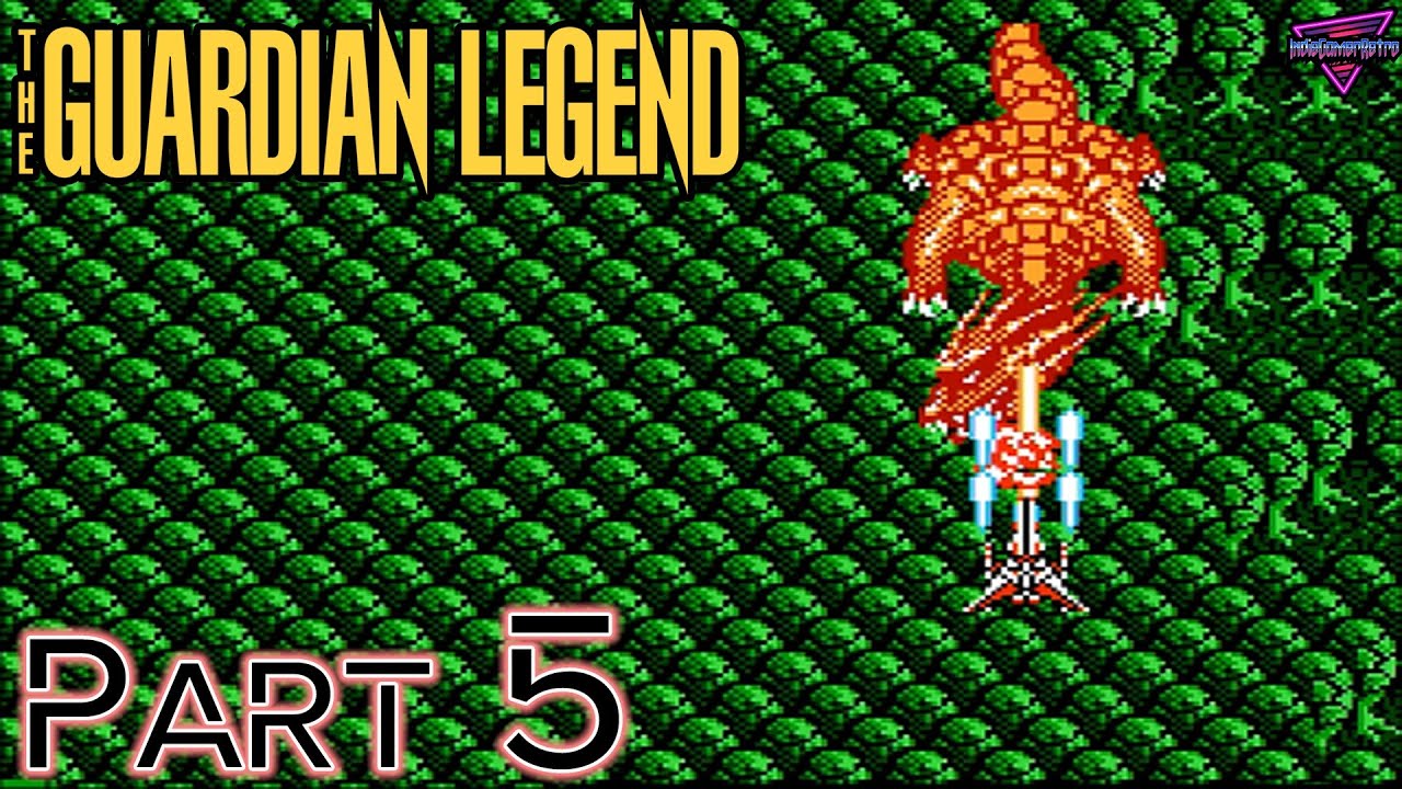 The Guardian Legend [NES] | Part 5 | Area 04: Greenery Gauntlet - YouTube
