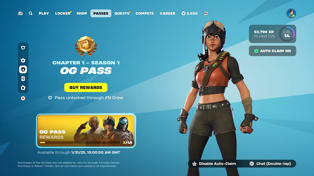 Fortnite OG - Chapter 1 - Season 1 - Intro and Battle Pass - YouTube